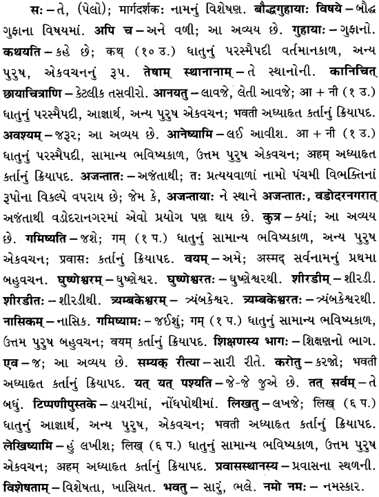 GSEB Solutions Class 8 Sanskrit Chapter 5 शीलायाः प्रवासः – GSEB Solutions