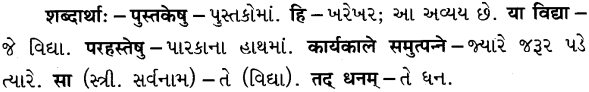 GSEB Solutions Class 8 Sanskrit Chapter 7 सुभाषितानि – GSEB Solutions